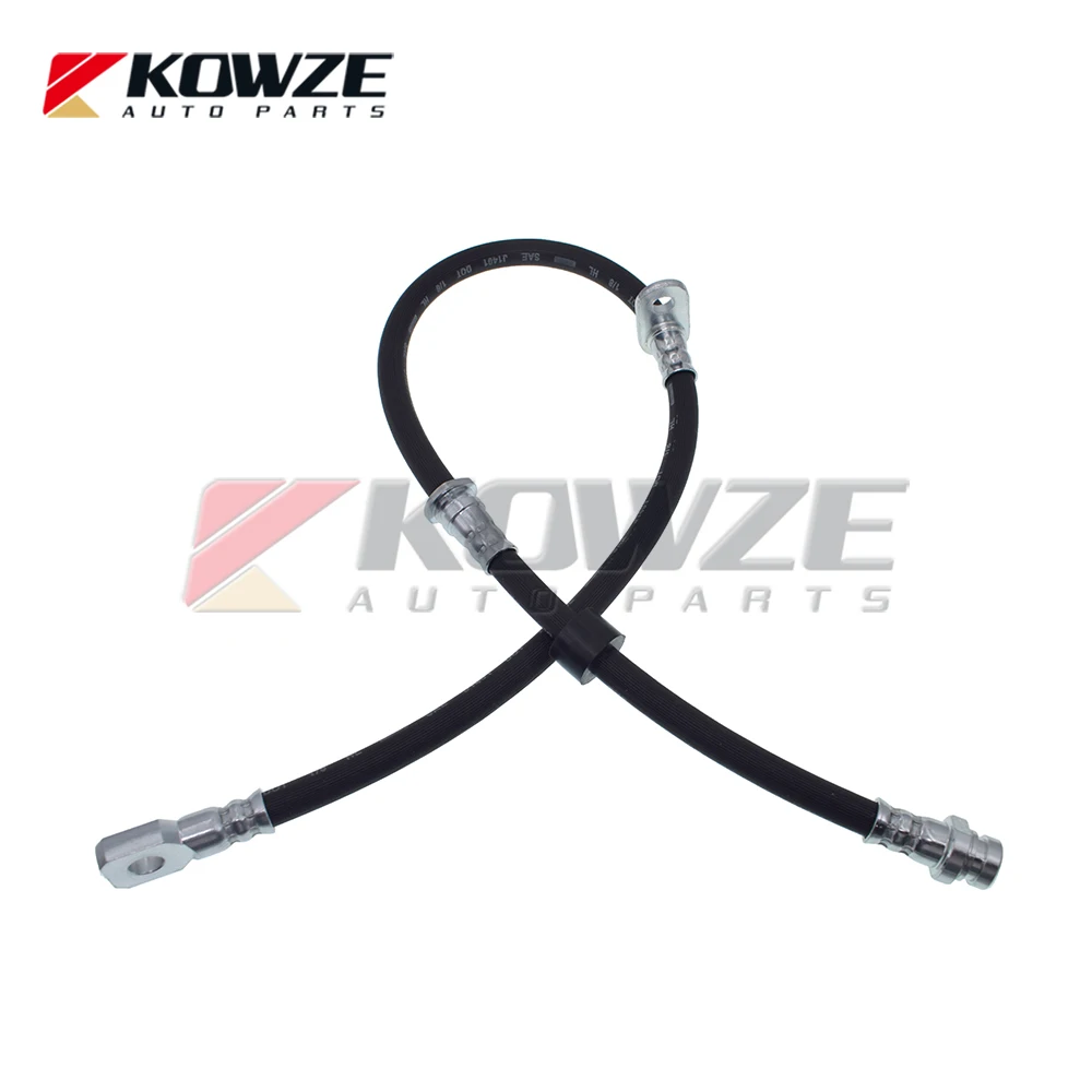 2PCS Front Left & Right Brake Hose For Mitsubishi PAJERO MONTERO SPORT ...