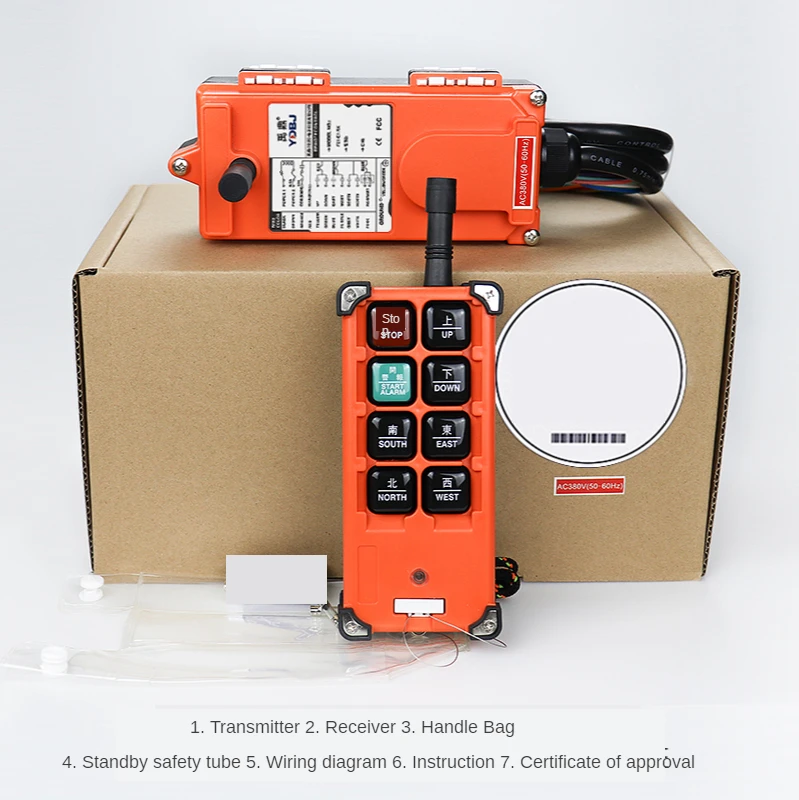 Industrial-wireless-remote-control-crane-electric-hoist-crane-overhead ...