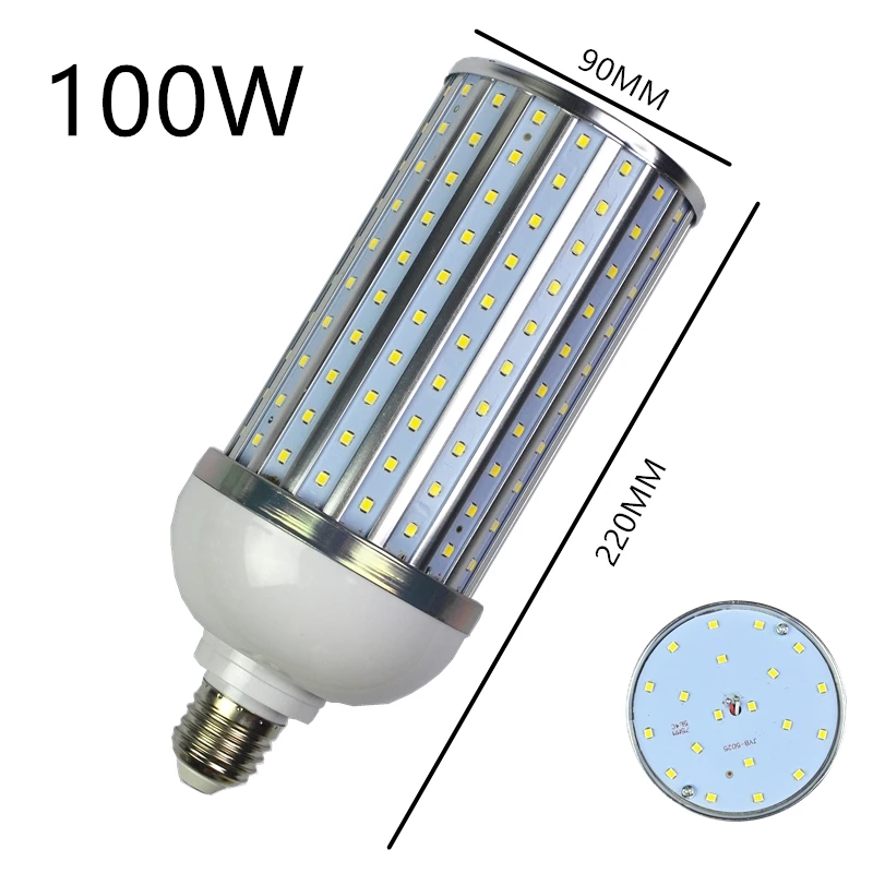 E26 E27 E39 E40 12W 18W 25W 30W 40W 50W 60W 80W 100W LED תירס נורות SMD LED מנורת זרקור אור ...