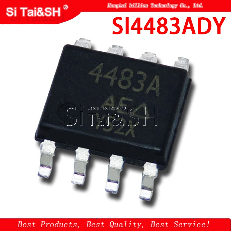 10pcs SI4483ADY T1 GE3 SOP 8 SI4483ADY SOP8 4483A SOP SI4483 SI4483A ...