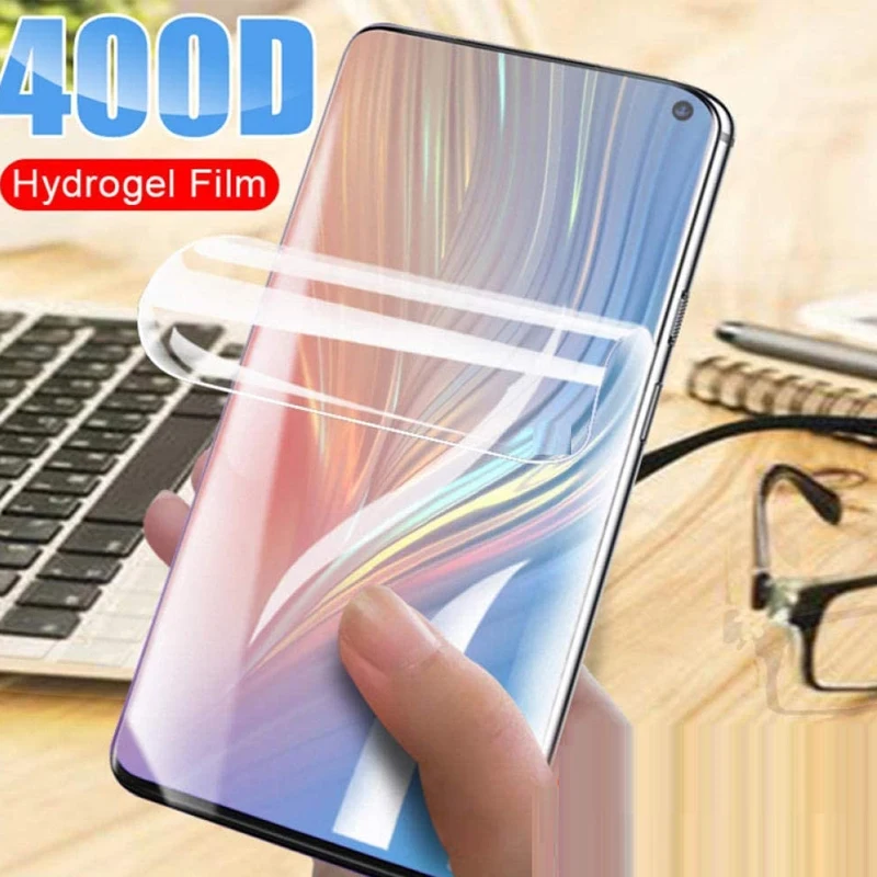 Hidrogel de película para Oppo A1K A5 A9 2020 A94 a93 a55 Realme C3 C11 ...