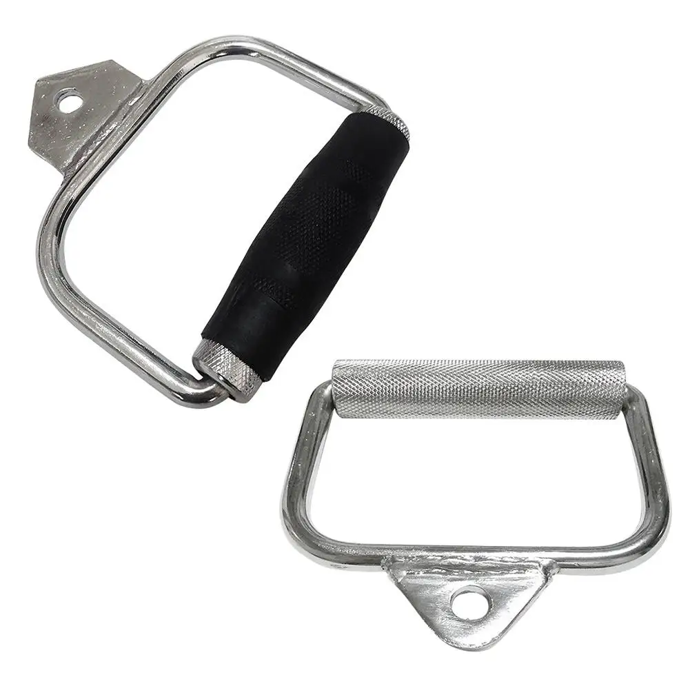 1PC Metal D-Handle Gym Fitness Equipment Cable Attachment D-Handle ...