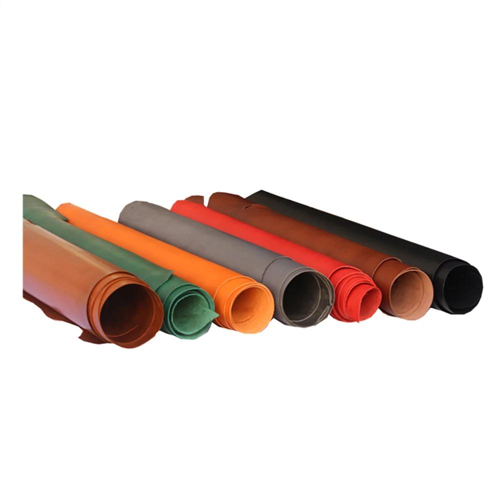 Baver-Colorful-Fatty-Vegetable-Tanned-Cowhide-Leather-Craft-Material ...