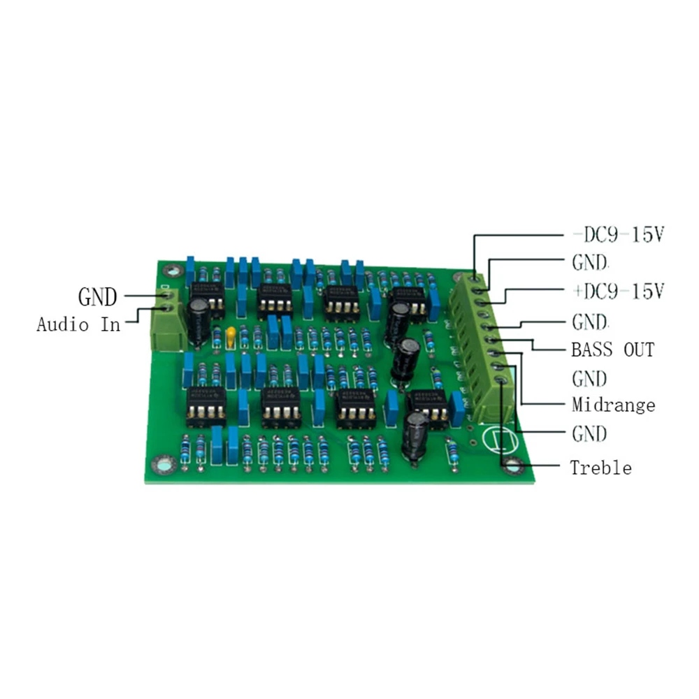 NE5532-Preamp-Board-NE-5532-Op-Amp-Adjust-Customized-3-Channel-Three ...