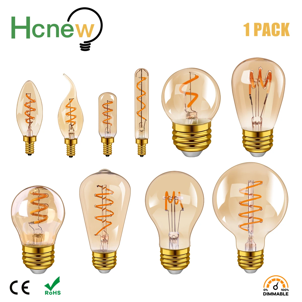 Hcnew-Retro-LED-Spiral-Filament-Light-Bulb-C35-C35T-G40-A19-T45-ST64 ...