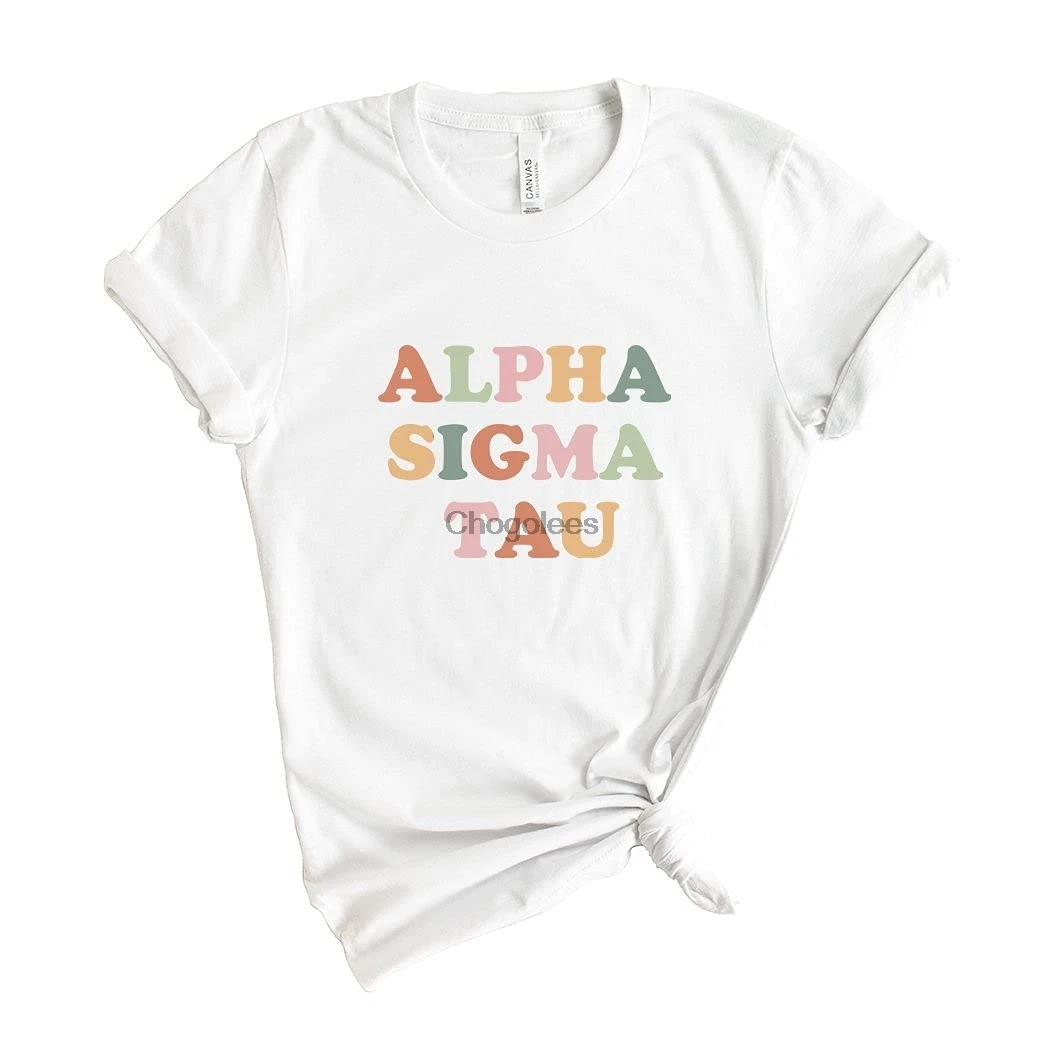 Alpha Sigma Alpha Letter Shirts