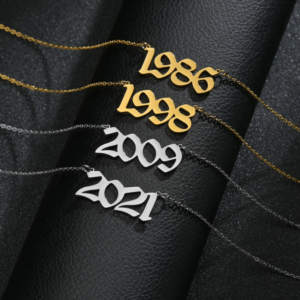 Stainless-Steel-Trendy-Charm-Year-Number-Necklaces-for-Women-Birth ...