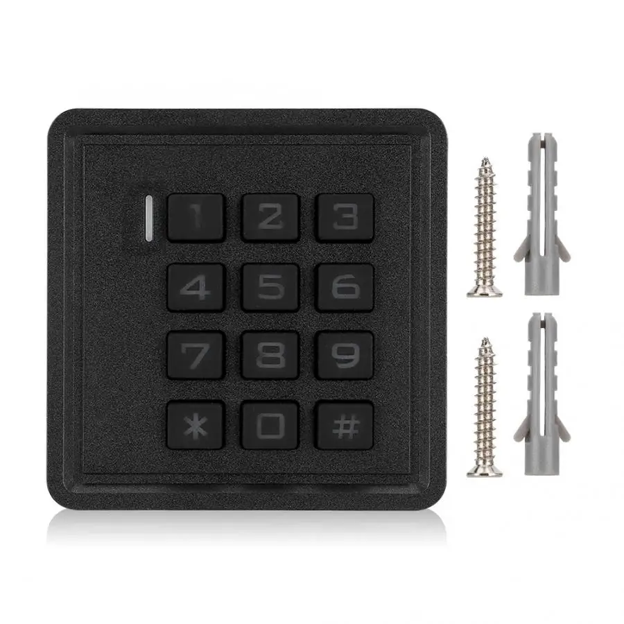 125KHZ RFID Door Opener 2000 Users Wiegand26 Keypad Password Access Controller Keypad Door Entry ...