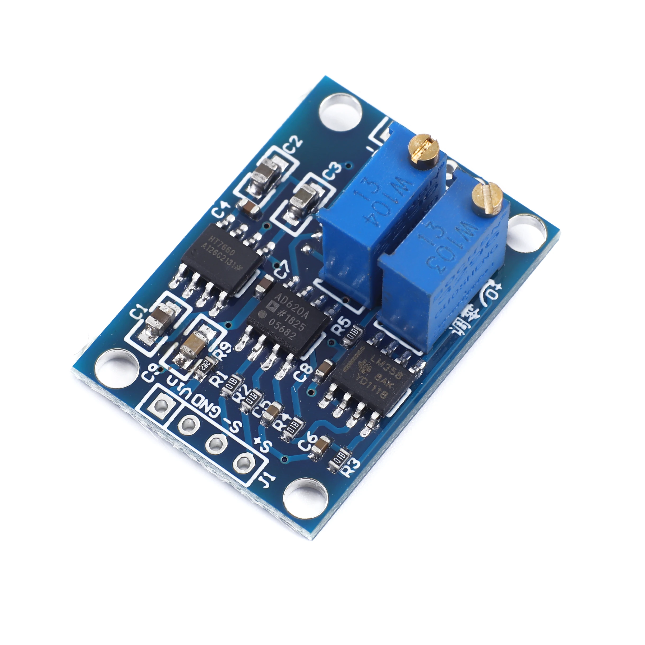 AD620 Microvolt MV Voltage Amplifier Signal Instrumentation Module ...