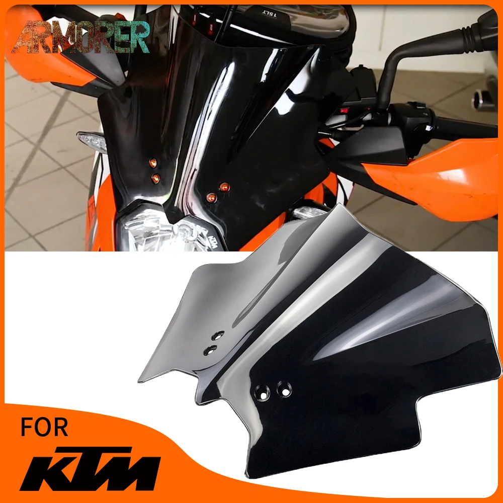 duke-125-250-390-Motorcycle-Windshield-Windscreen-Visor-Viser-wind ...
