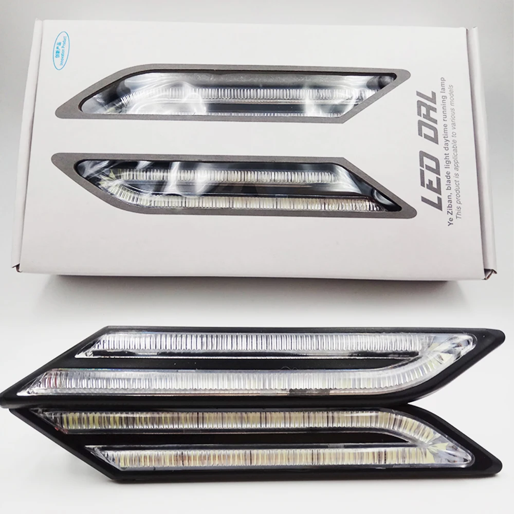 Auto Knipperende Drl Super Heldere Drl Auto Daytime Led Licht ...