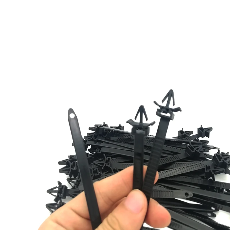 50x-Black-Zip-Tie-Car-Cable-Wrap-Clamp-Fastener-Clips-Hose-Wire ...