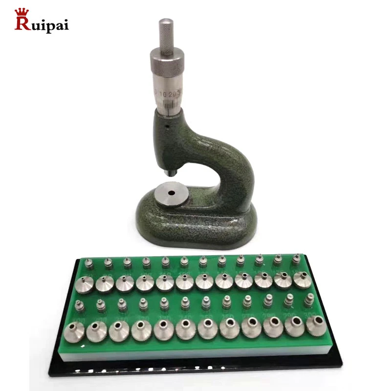 Watchmaker's Jewelling Tool with Micrometric Screw 4mm&4mm and Set of ...