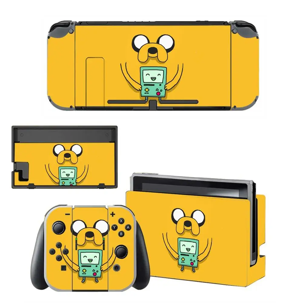 Adventure Time BMO Skin Sticker For Nintendo Switch Console And Joy-Con ...