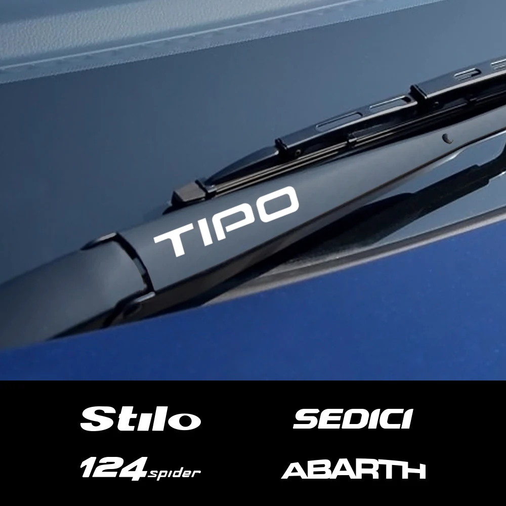 4pcs-Car-Windshield-Wiper-Stickers-For-Fiat-124SPIDER-ABARTH-ALBEA ...