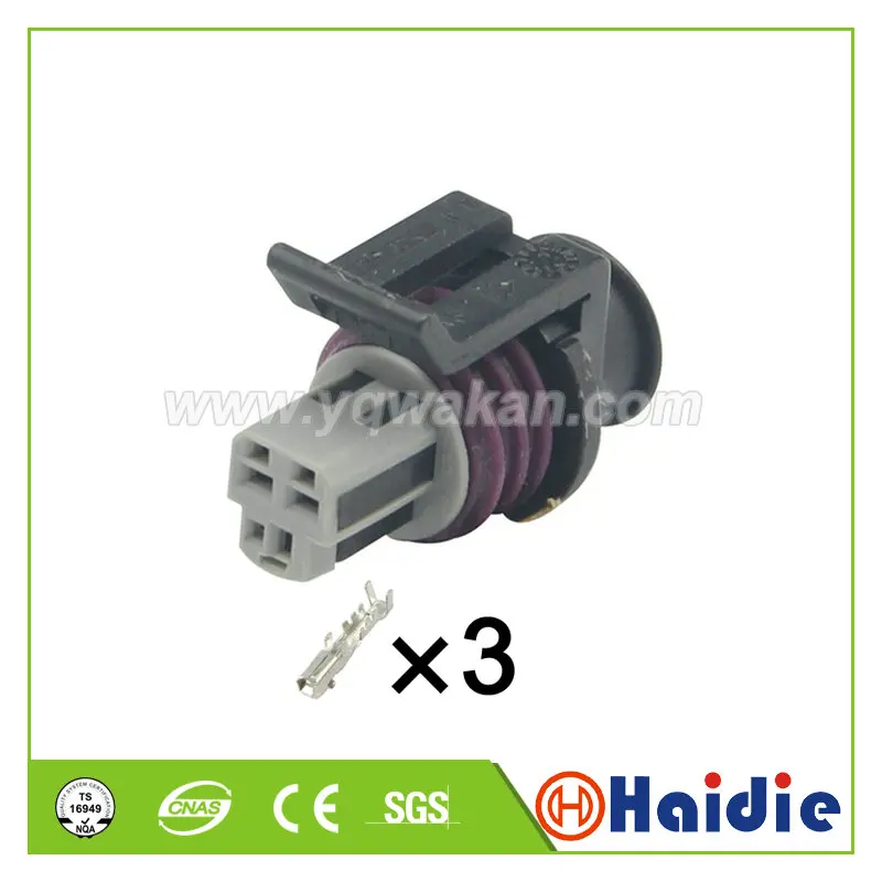 2sets 3Pin Female Auto Connector sensor throttle plug connector ...