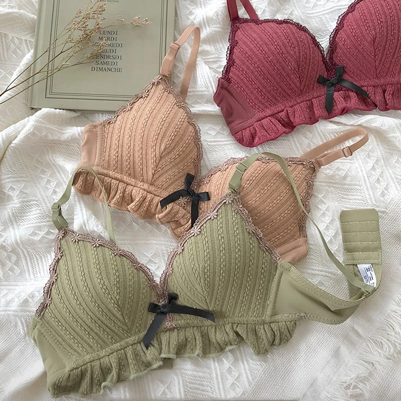 Roseheart Conjunto de ropa interior de invierno para mujer, Bralette ...