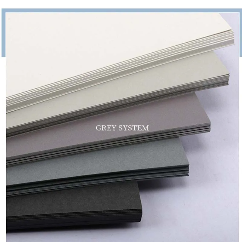 230-250g-Gray-Series-Card-Paper-thick-Stationary-Cardboard-Craft-Kid ...