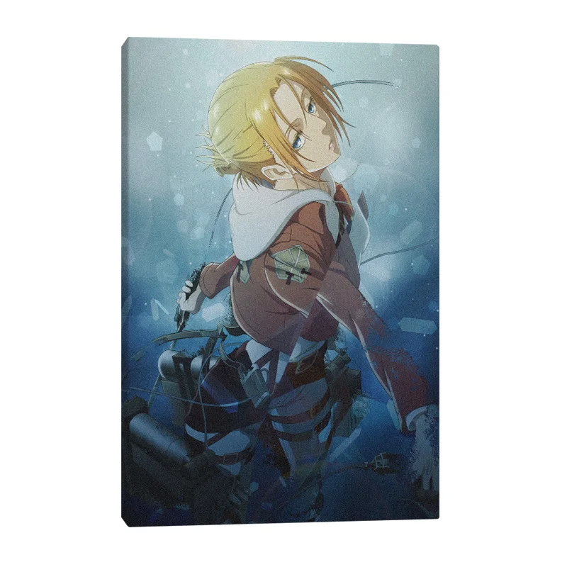 Wall Decor Sea Bertolt Attack On Titan Ocean Poster Premium Art Print ...