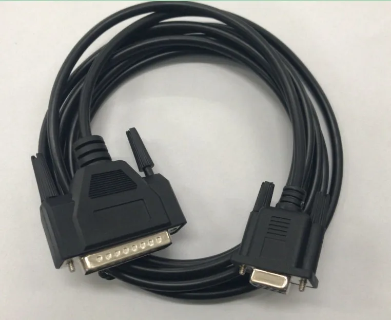 RS232 Programming Cable 25-Pin DB25M to DB9F for FANUC Mitsubishi CNC ...
