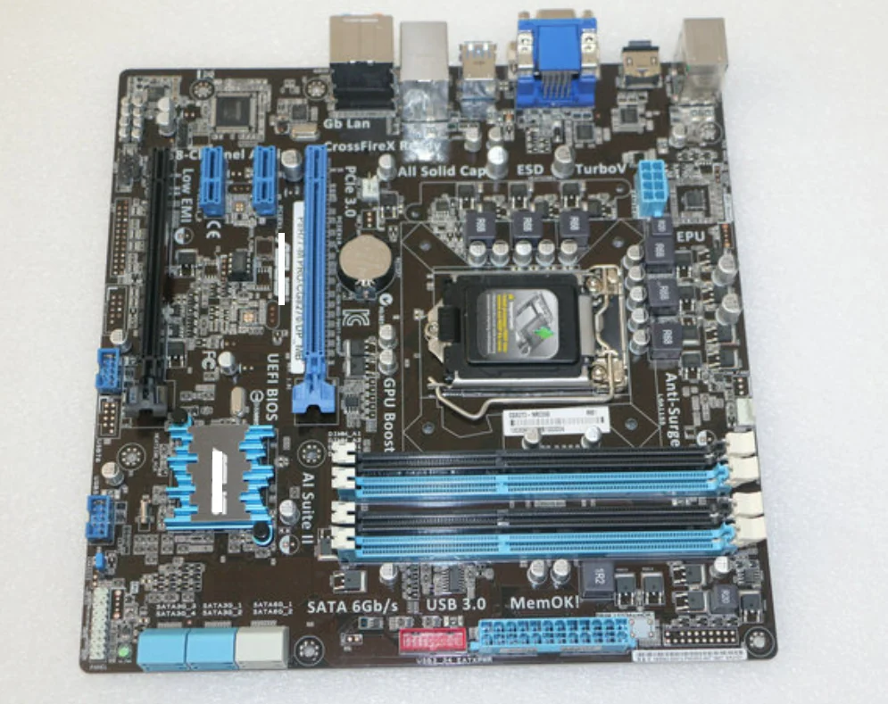 Free Shipping Original Motherboard Asus P8h77-m Laptop Set - AliExpress