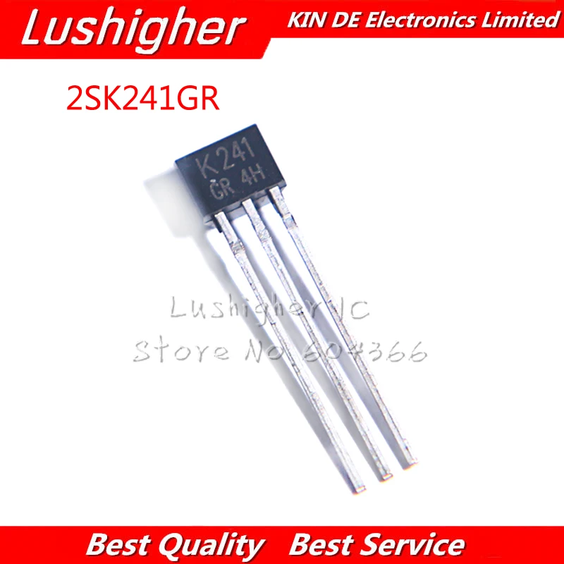 10個2SK241に92 2SK241 TO92 2SK241GR 2SK241 gr