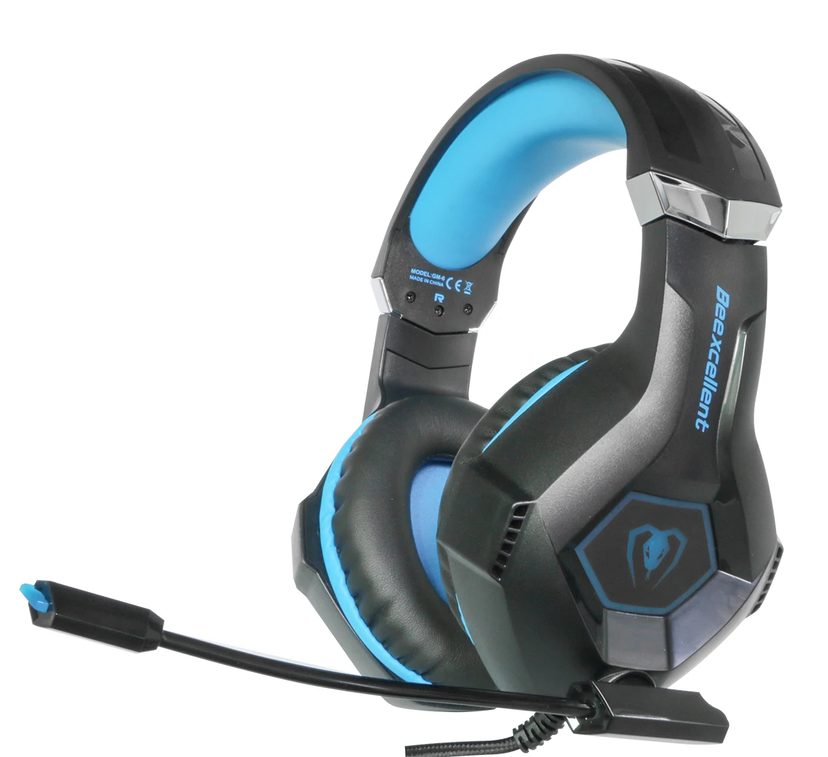 Beexcellent GM 6 wired ps4 gaming fone de ouvido em linha fone de ...