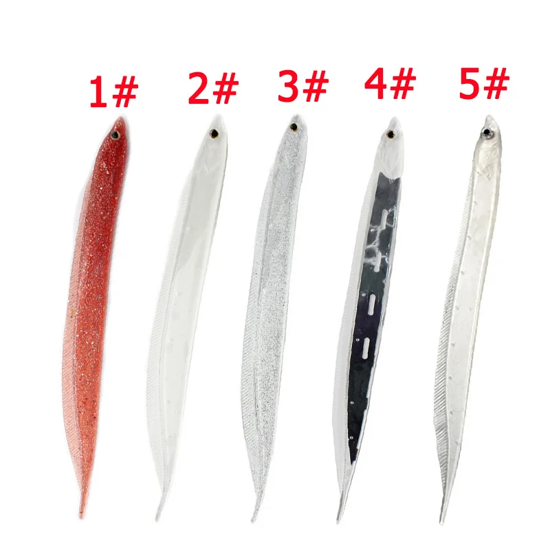 15Cm-28Cm-Vissen-Lokken-Witte-Gestreepte-Vis-Transparante-Zwaardvis ...