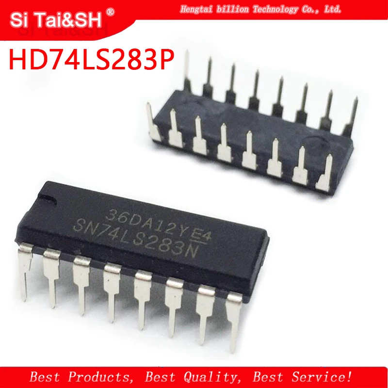 5pcs Hd74ls283p Dip-16 74ls283 Dip16 Sn74ls283n Dip Dm74ls283n New And Original Ic - Integrated ...