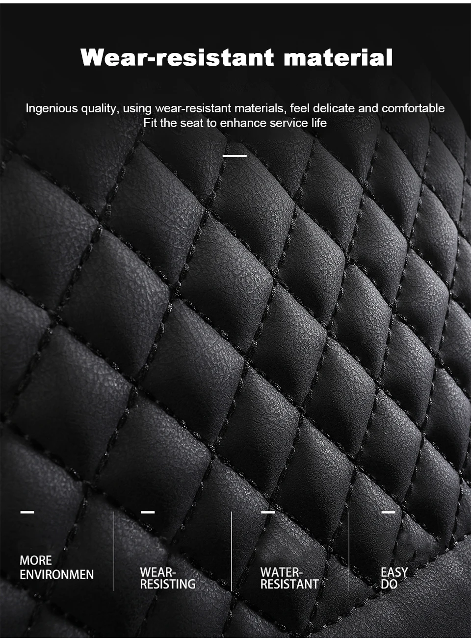 MATIKOHI leather car seat cover For ssangyong kyron actyon sport ...