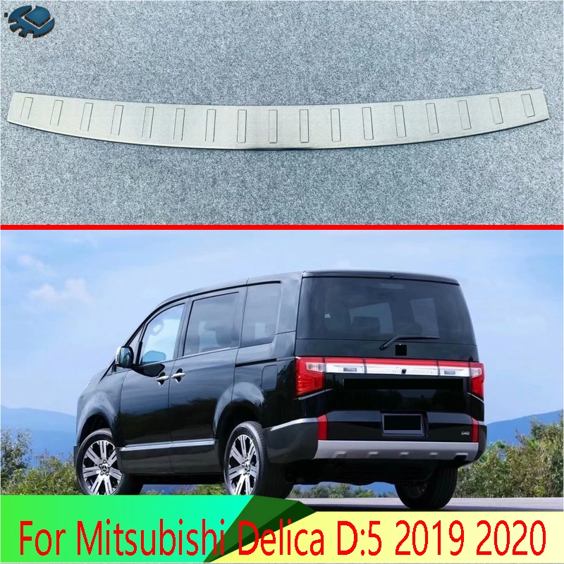 For Mitsubishi Delica D:5 2019 2020 Stainless Steel Rear Bumper ...