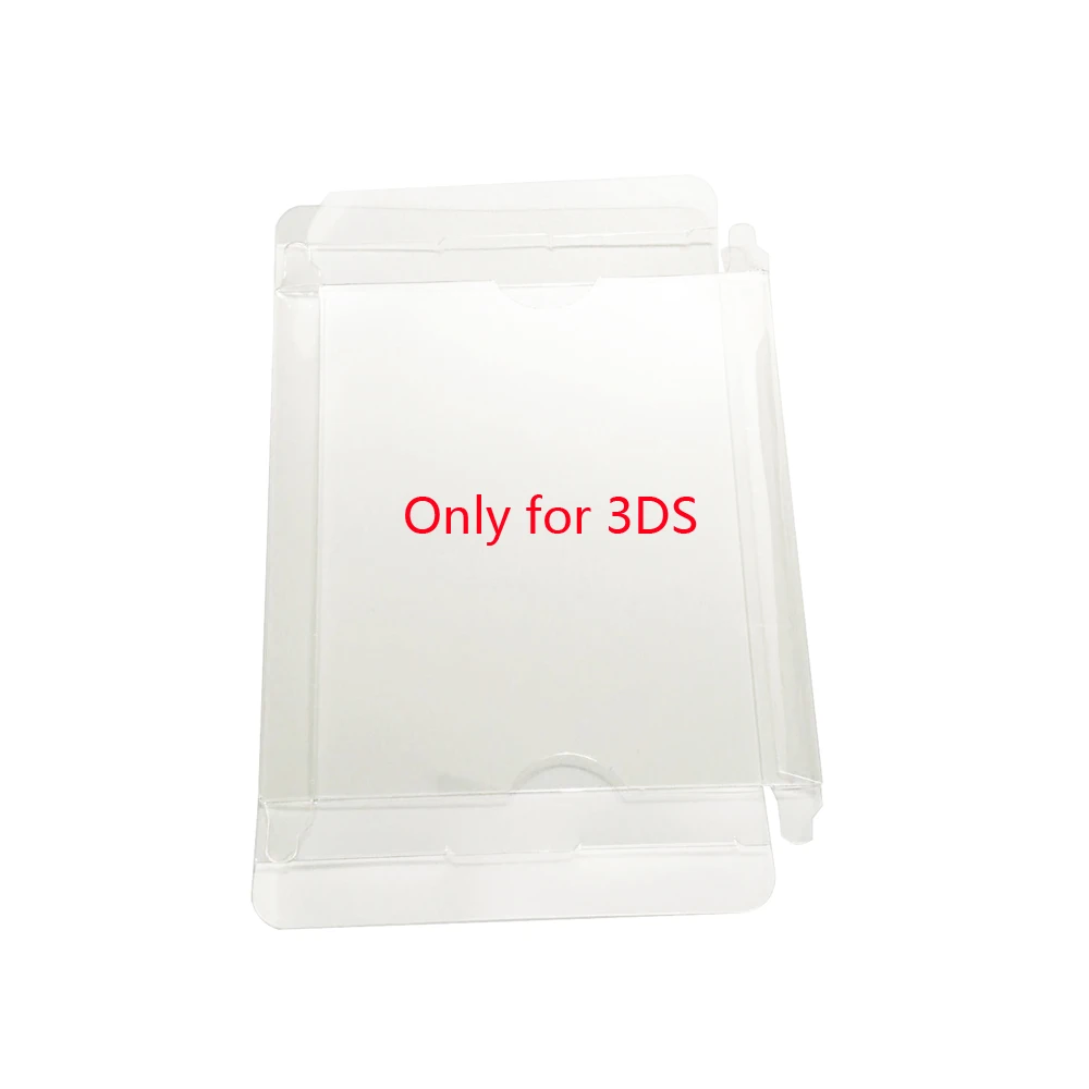 Clear transparent box For 3DS US JP game card color box plastic PET ...