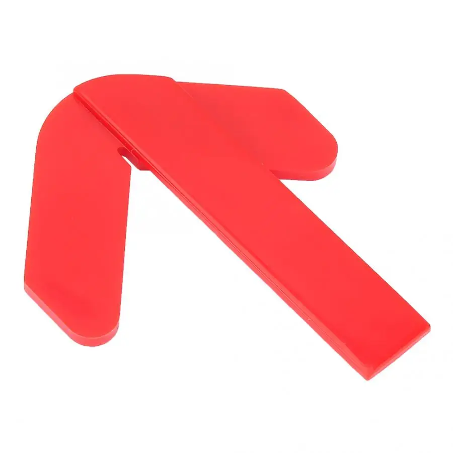 Z073 Red Plastic Centre Finder Marking Gauge Scribe Tool Circular ...