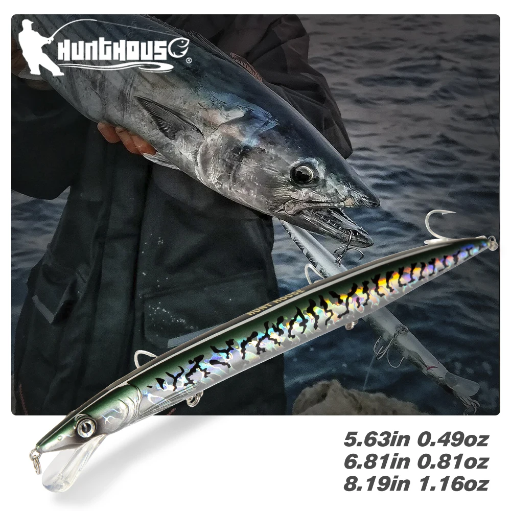 Hunthouse-Fishing-Jerkbait-Lure-Minnow-Jerkbait-Sea-Lure-Long-Casting ...