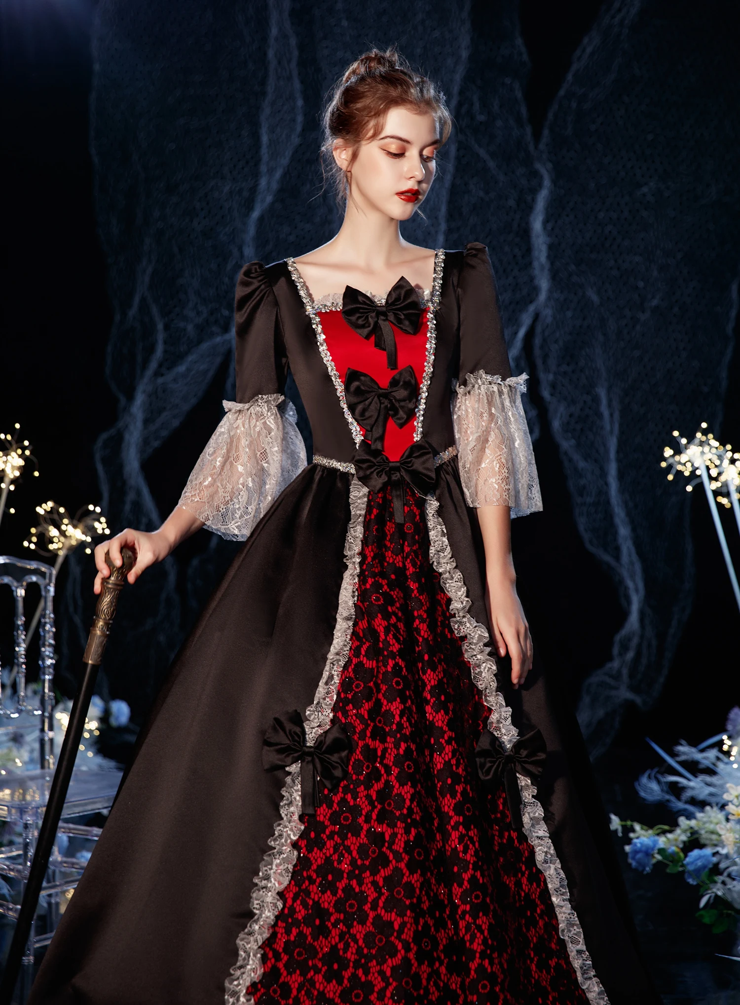 Marie Antoinette Costume Black