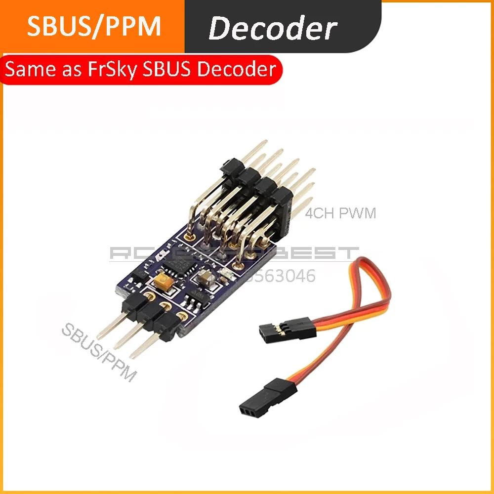SBUS/PPM TO PWM DECODER FOR FRSKY RXSR XM+ XSR RECEIVERS SBUS TO PWM ...