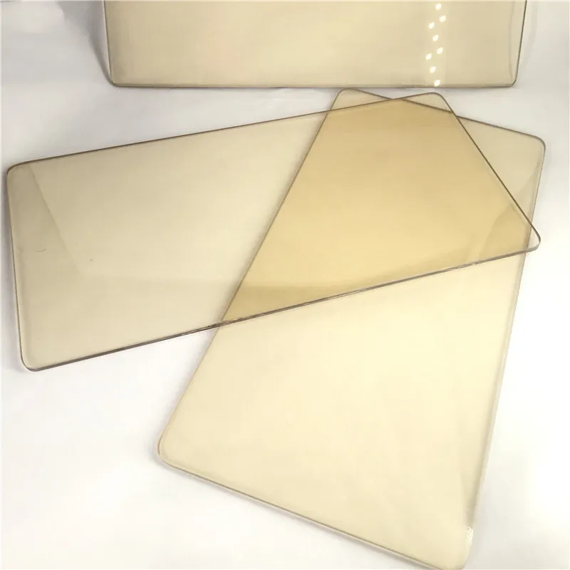 50X80mmHigh Temperature Resistant Transparent Microcrystalline Glass ...