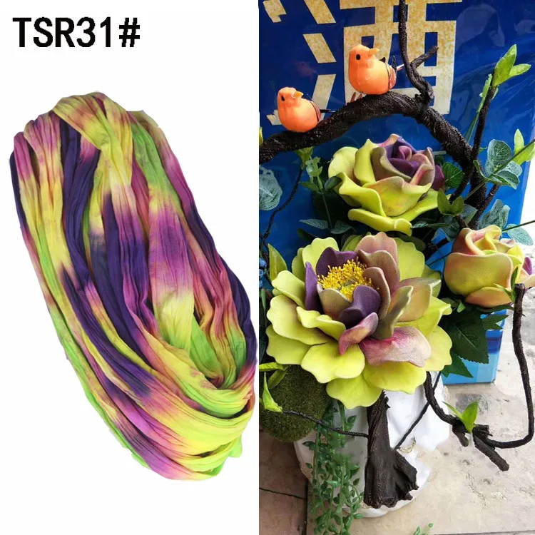 2pcs-lot-Tensile-Mesh-Flowers-Materials-Nylon-Silk-Stocking-Flower-For ...