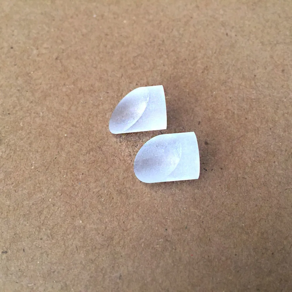 Optical Glass Lens Wedge Prism with Angle Diameter 9MM Inclined Plane ...