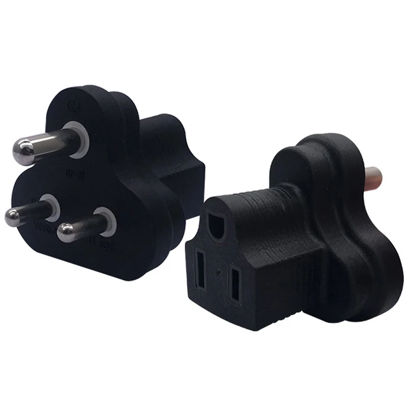 C13 to 515P Black color-Prise de courant Nema 5-15P 5-20P 6-15P 6-20P à 5-15R 5-20R 6-15R 6-20R ...