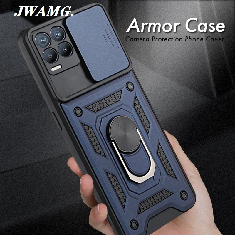 For Realme 8 Pro Case Camera Protection Armor Phone Cover For Oppo ...