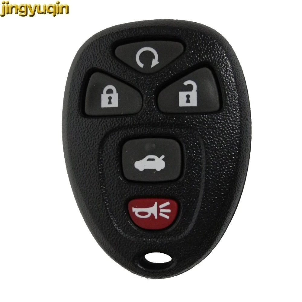 Jingyuqin 5 Button Remote Key Shell For Buick Cadi Chevy Chevrolet ...
