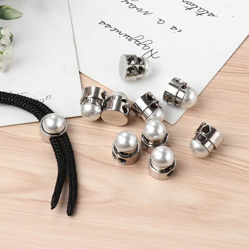 10pcs-Lanyard-Sliding-Fastener-Buttons-Cord-Locks-Toggle-Spring-Loaded ...