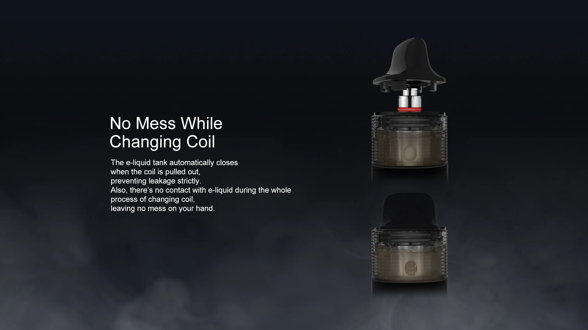 Vaptio Sonar Max Vape Pod Kit 75W 4.5ml Vape Pen External 18650 Battery ...