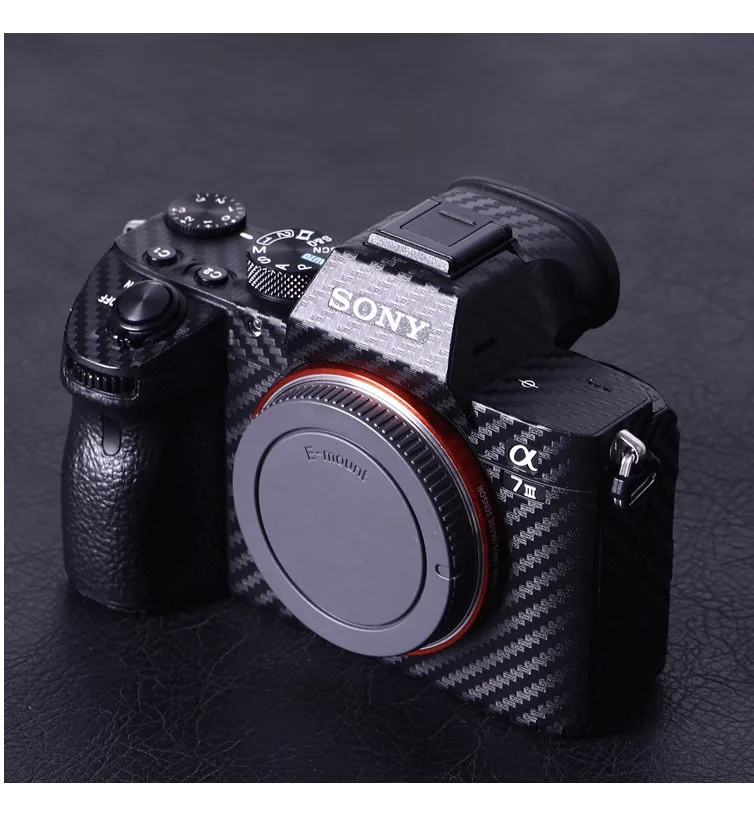 For Sony A7iii A7m3 A7r3 Camera Body Protection Film Carbon Fiber ...