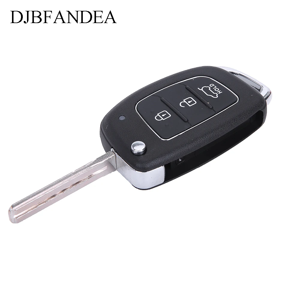 DJBFANDEA Remote Key Case Fob 3 Button Flip Folding Key Shell For ...