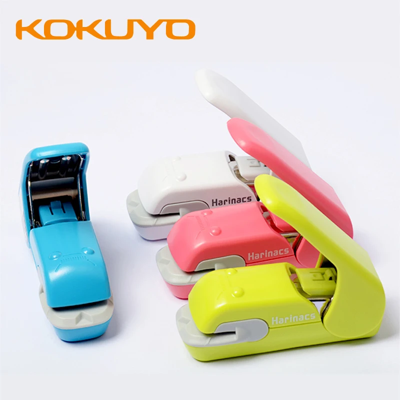 Kokuyo Stapleless Stapler Embossed Type Non-marking Student Portable ...