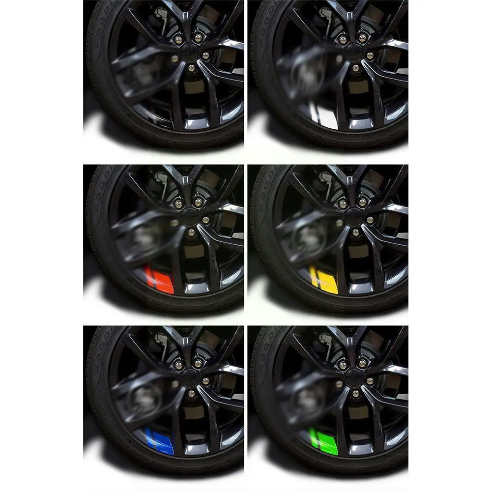 6-Pieces-Reflective-Car-Wheel-Waterproof-Car-Stickers-Vinyl-Sticker ...