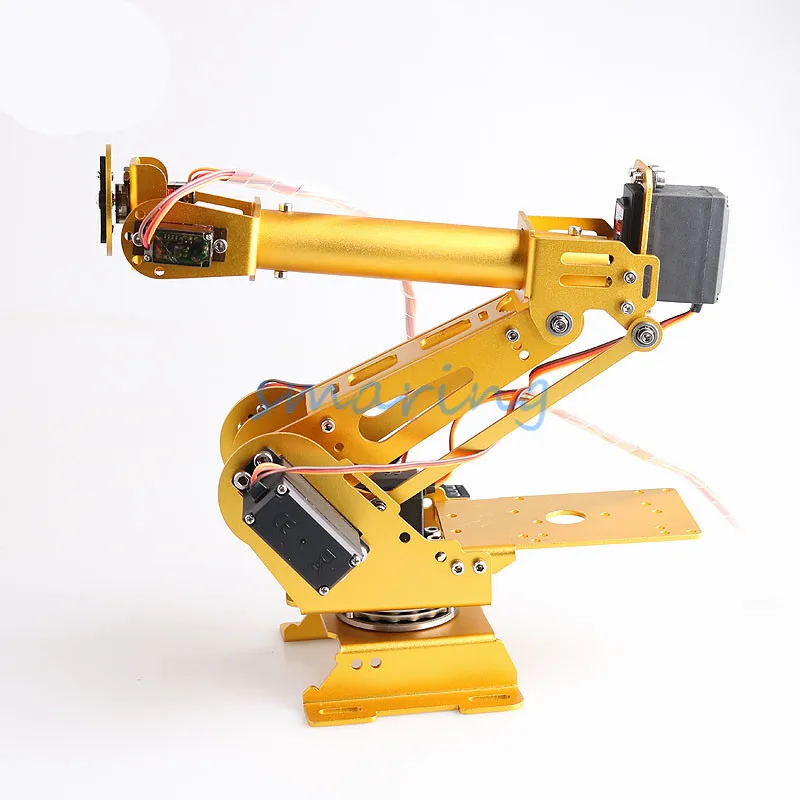 Aluminum-Alloy-6-Axis-Robot-Arm-With-Servo-Kit-6DOF-Robotic-360-Degree ...