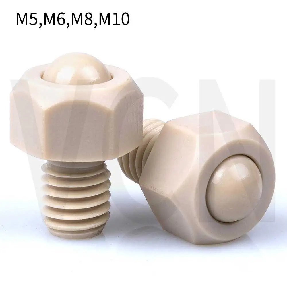 Ball rollen, plunger ball rollen, hex kopf, stud typ, m5 M6 M8 M10 M12 ...